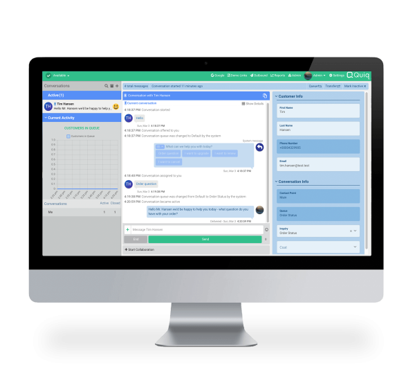 Integrated Messaging: Oracle, Zendesk, Salesforce, & Shopify | Quiq